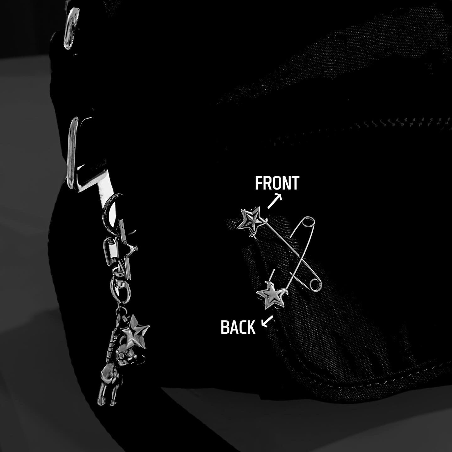 Star safety pin – TOOFOOFEEFA