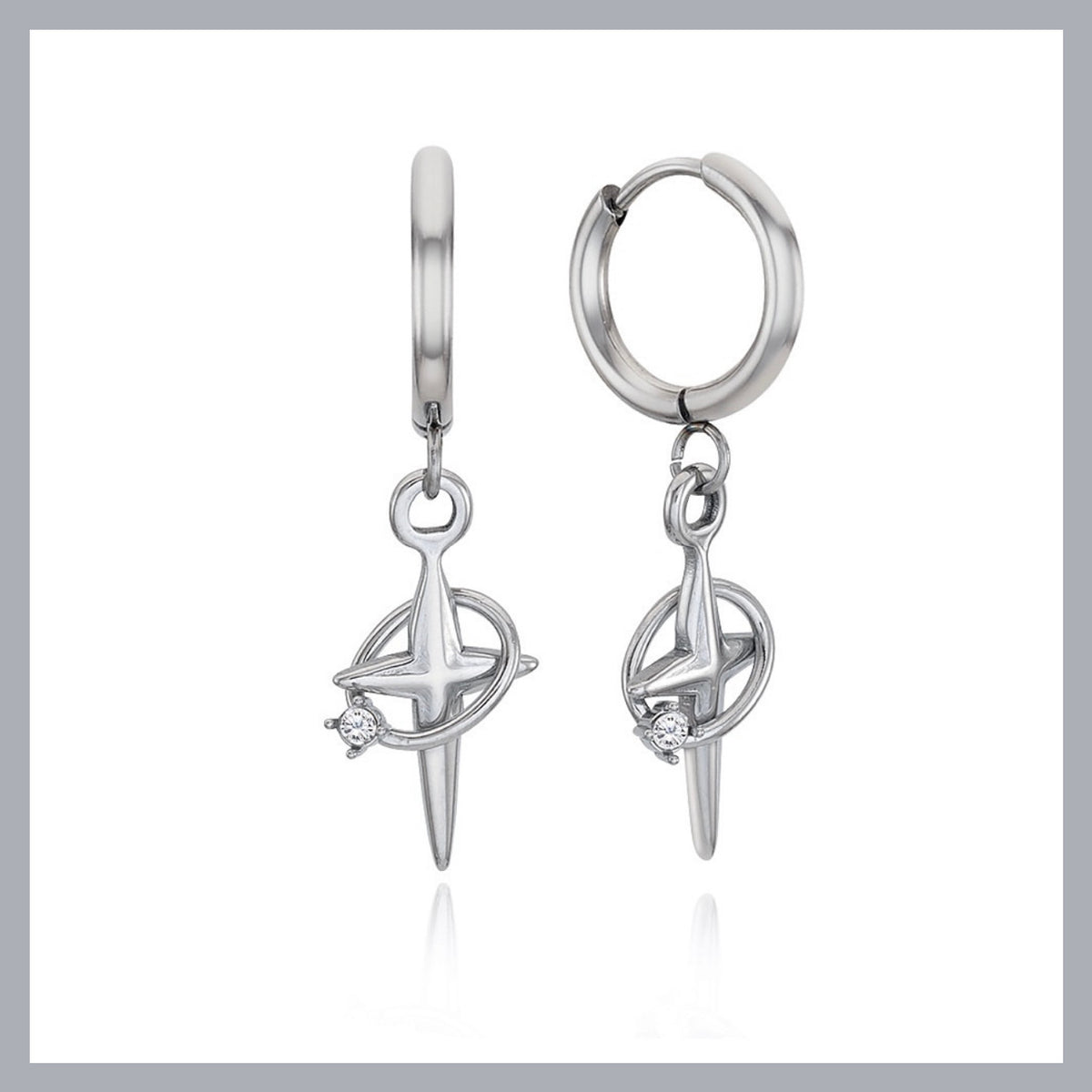 Sparkle orb hoop earrings – TOOFOOFEEFA