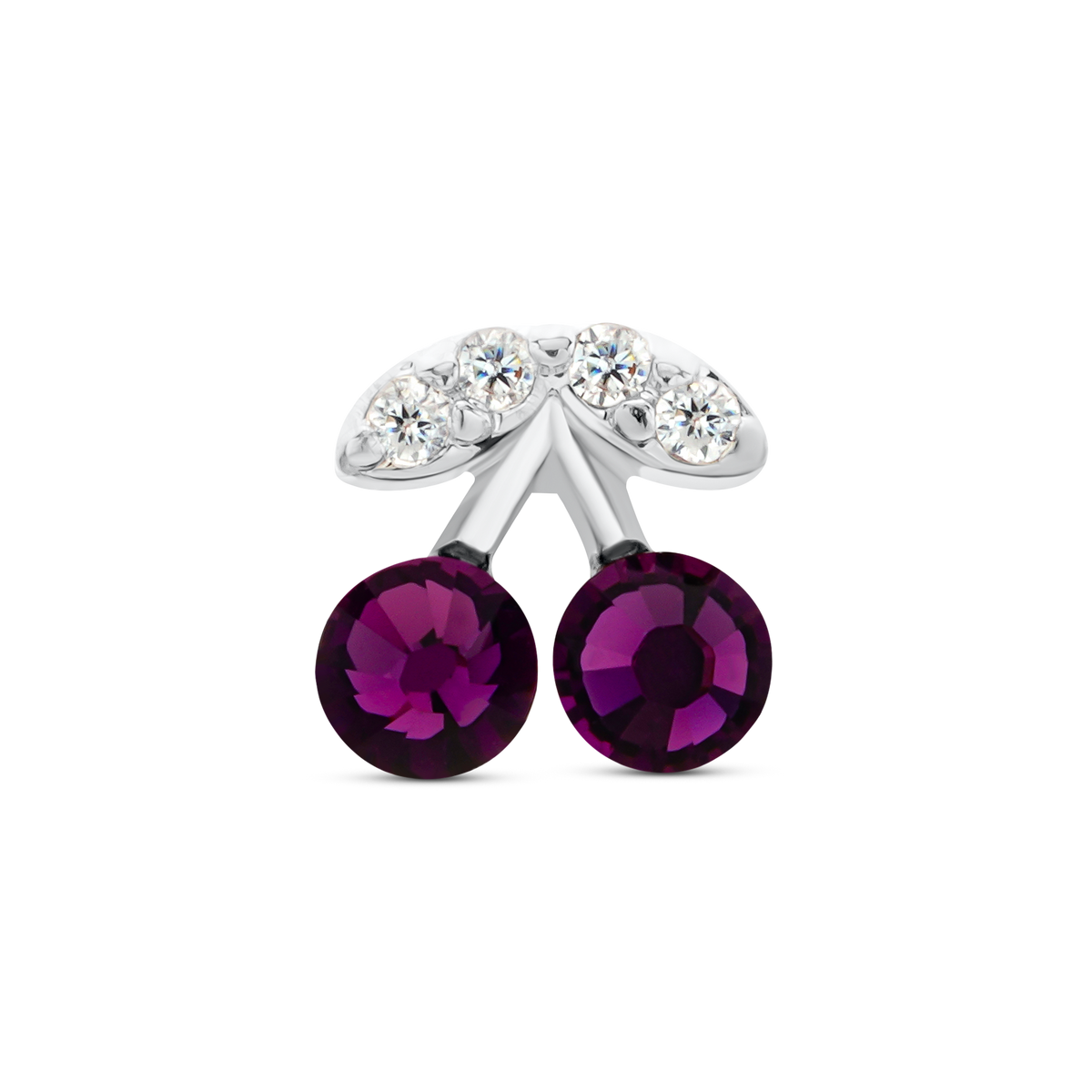 Mini purple cherry piercing – TOOFOOFEEFA