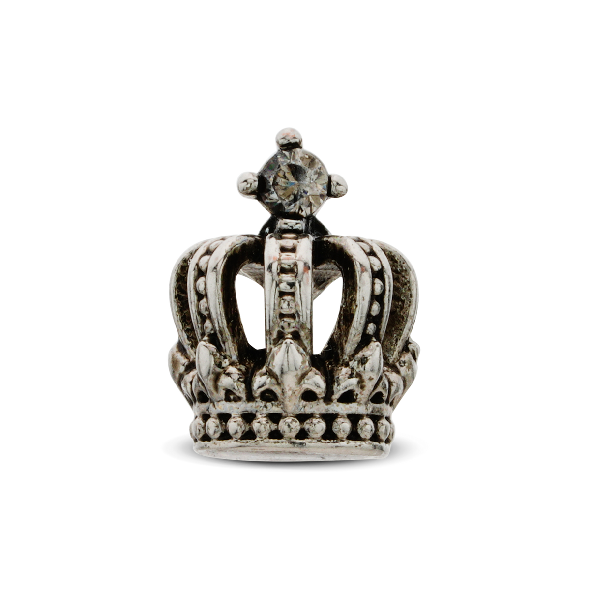 Queen chrome crown piercing – TOOFOOFEEFA