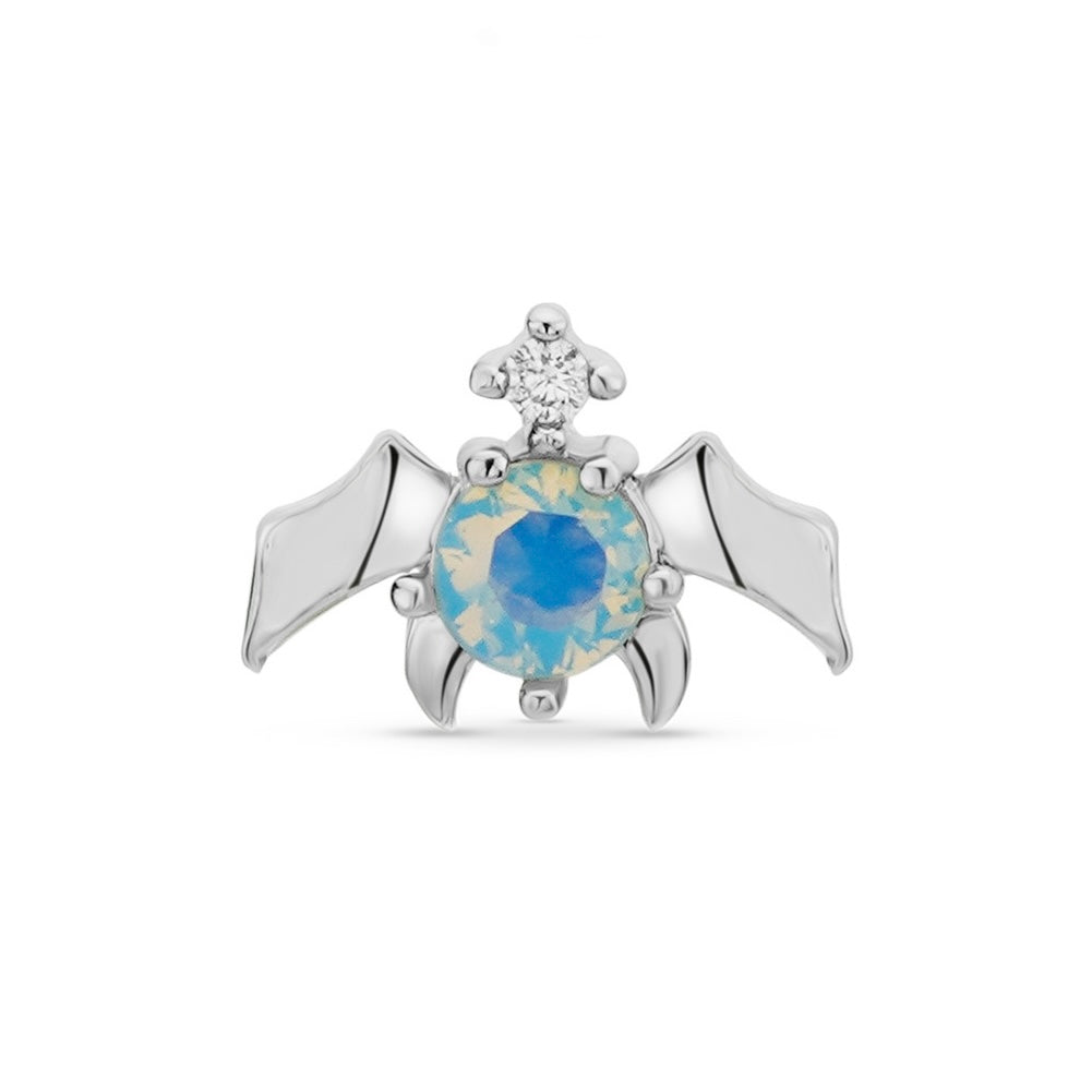 Blue silver bat piercing – TOOFOOFEEFA