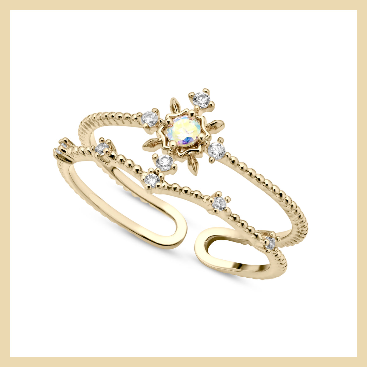 Double winter ring gold – TOOFOOFEEFA
